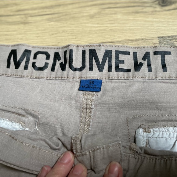 Monument | Shorts | Mens Monument Cargo Shorts Size 36 | Poshmark